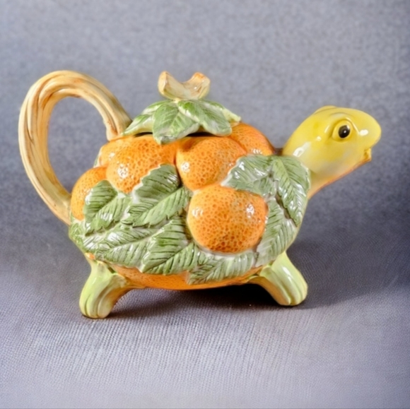 Fritz and Floyd | Kitchen | Vintage Fritz And Floyd Turtle Teapot ...